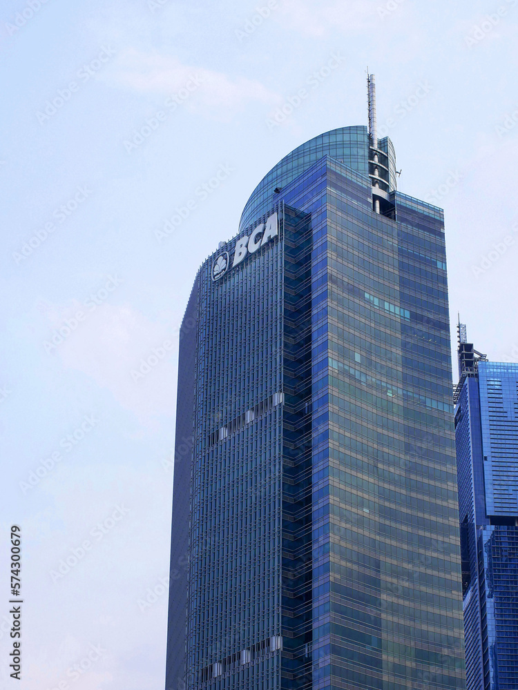 Bank BCA Head office tower in jakarta, indonesia Stock Photo | Adobe Stock