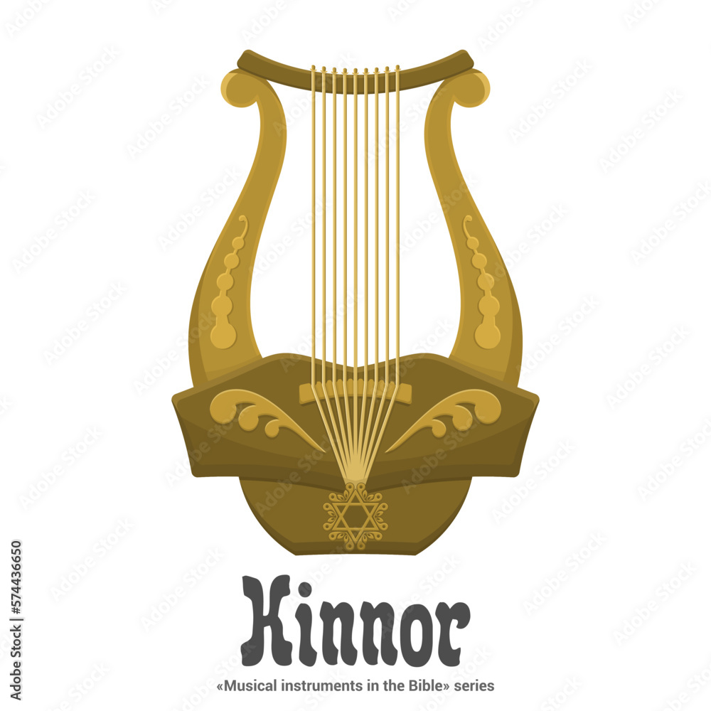 Musical Instruments in the Bible Series. KINNOR is an ancient Hebrew ...