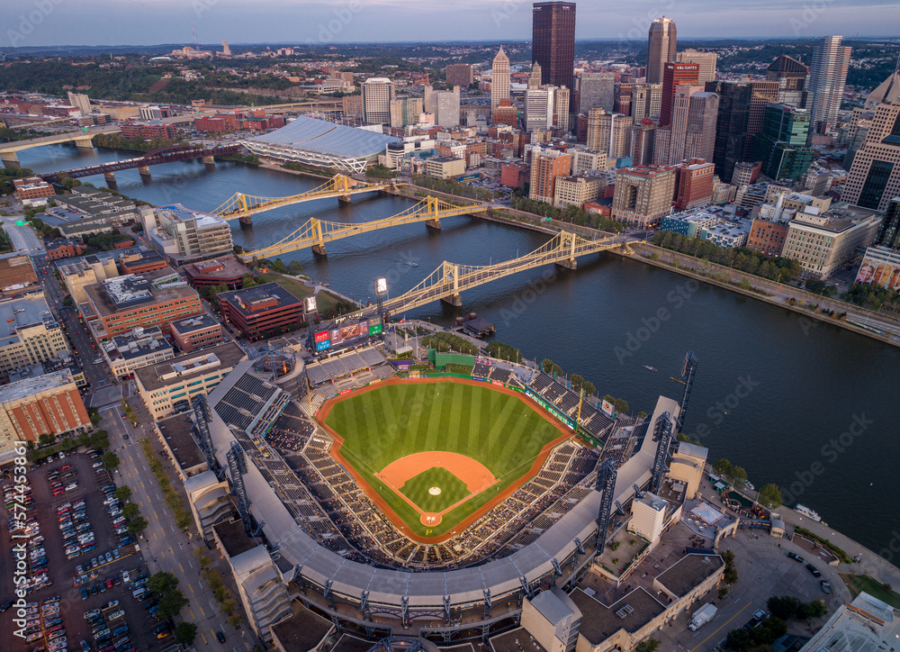 PNC Baseball Park in Pittsburgh, Pennsylvania. PNC Park has been home ...