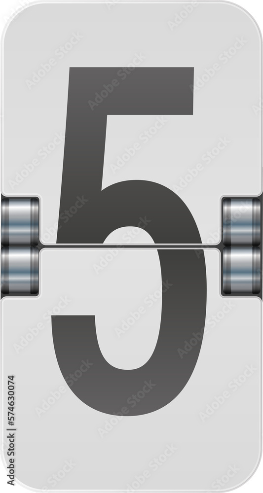 Countdown timer with different numbers 5. Hour meter design of ...