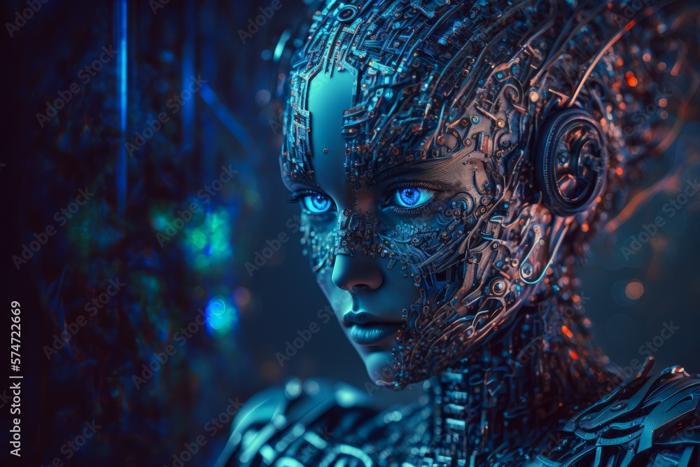 Neural network artificial intelligence as a human sci-fi cyborg ...