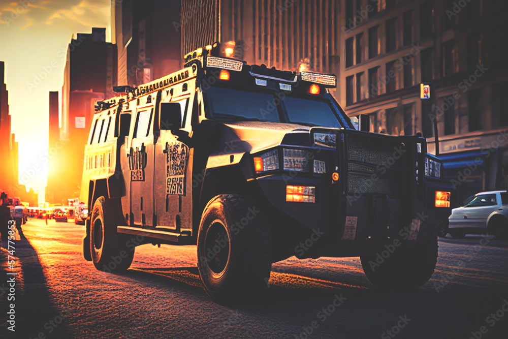 FBI Van, Armored Truck NY Trooper, undercover police car NYPD, New York ...