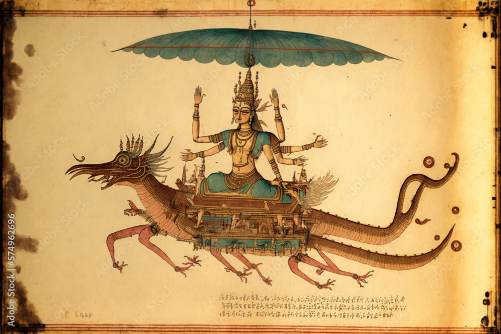 Vimana Illustrations - Discover the Magic of Ancient Vedic Technology ...