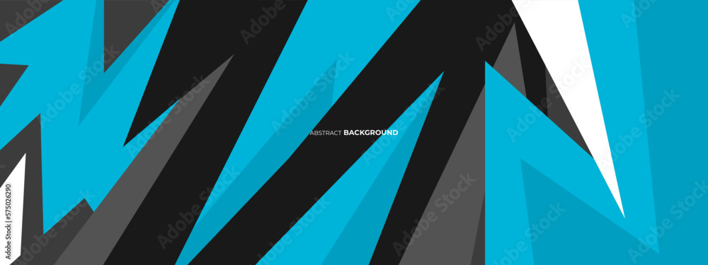 Abstract blue black sports racing concept banner background design ...