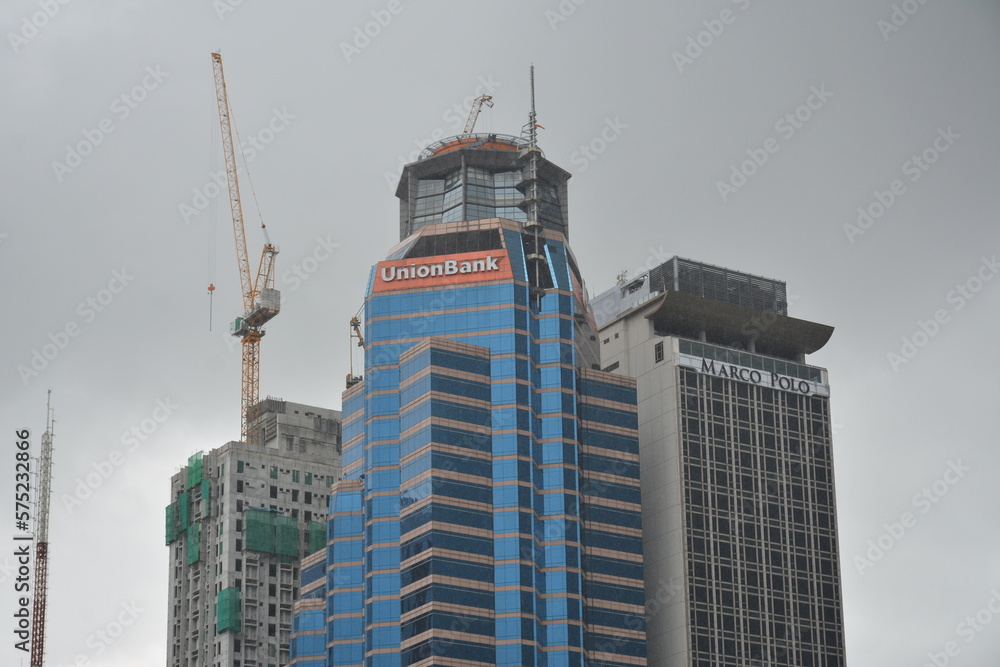 Unionbank plaza facade in Pasig, Philippines Stock Photo | Adobe Stock