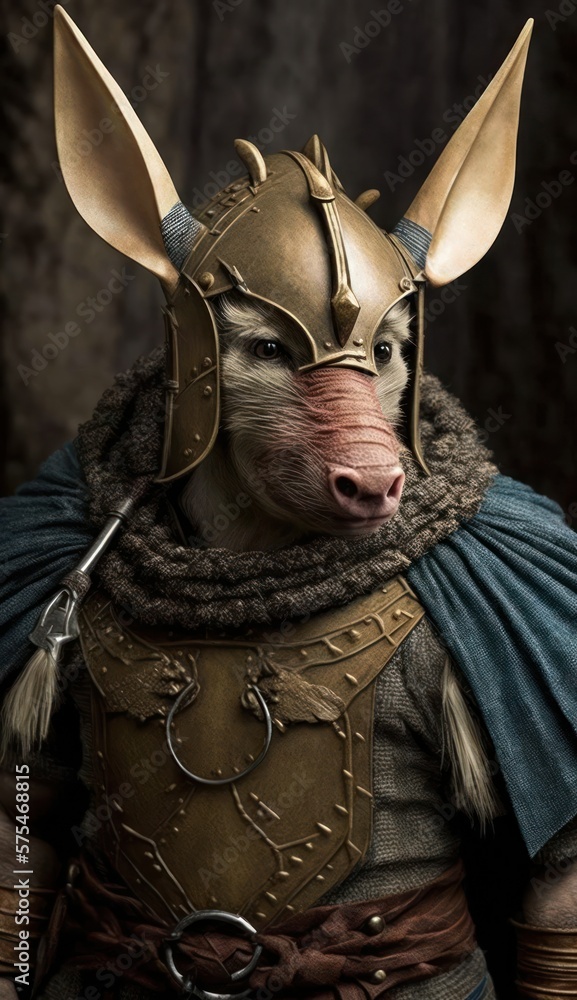 Raiding Valhalla: A Cute, Cool, and Beautiful Viking Animal Aardvark ...