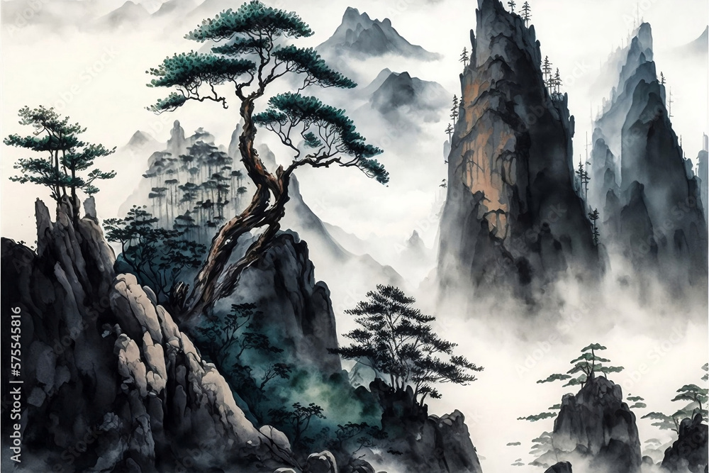 "Exploring the Beauty of Contemporary Chinese Landscape Painting ...