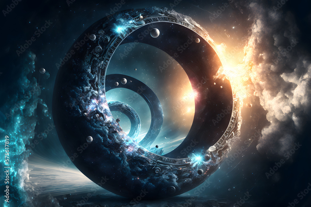 fifth dimension fantastic cosmic visualisation, neural network ...