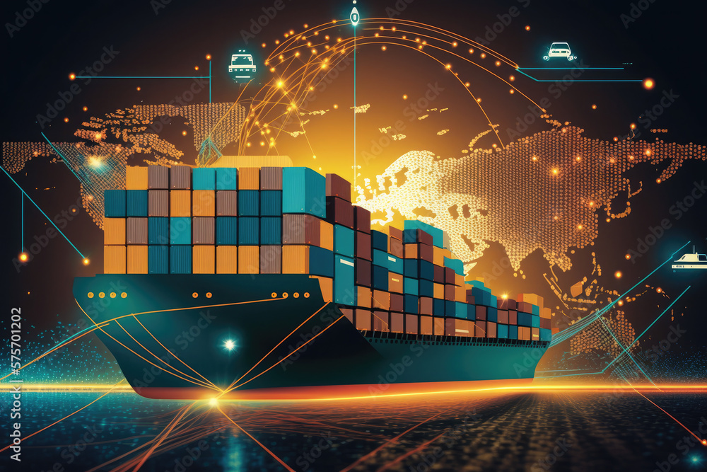 Global supply chain management, vessel shipping, transportation ...