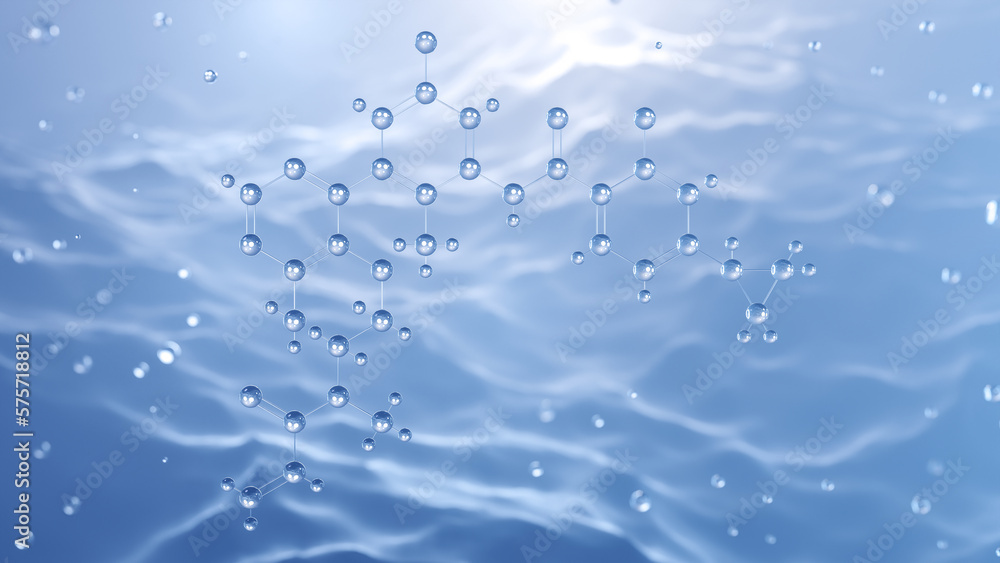 remibrutinib molecular structure, 3d model molecule, c27h27f2n5o3 ...