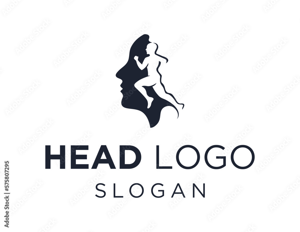 Logo about Head on a white background. created using the CorelDraw ...