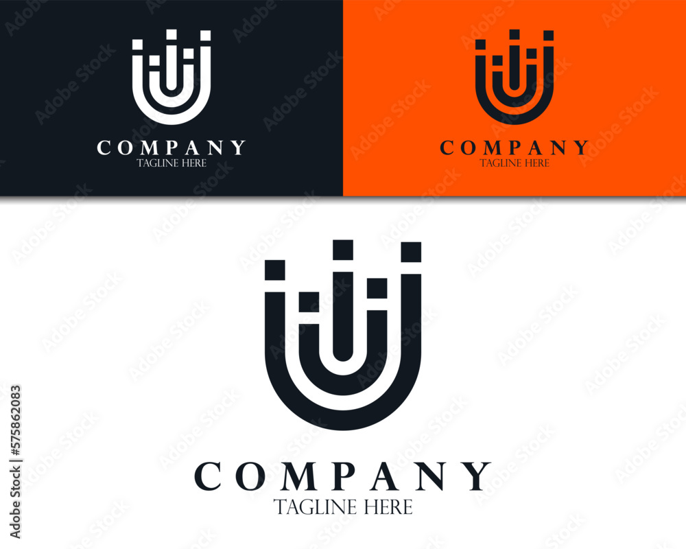 set of logo design, suitable for logo company, logo business, and brand ...
