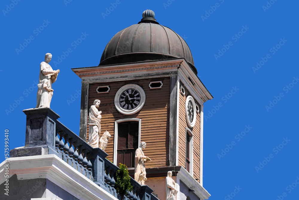 Venezuelan Caribbean architecture, colonial houses in the historic ...