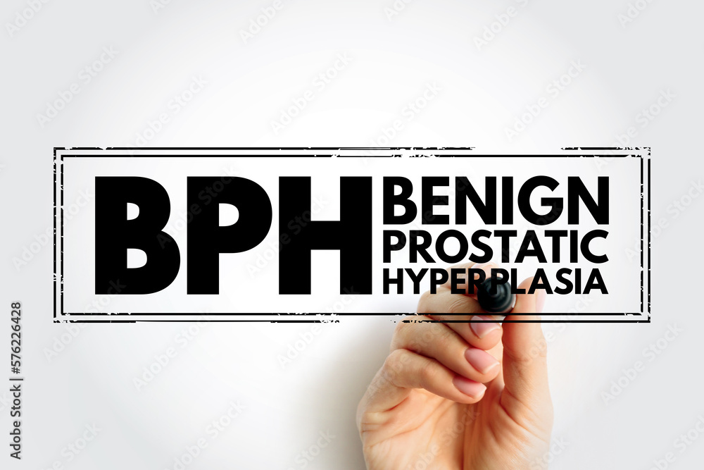 BPH Benign Prostatic Hyperplasia - condition in men in which the ...