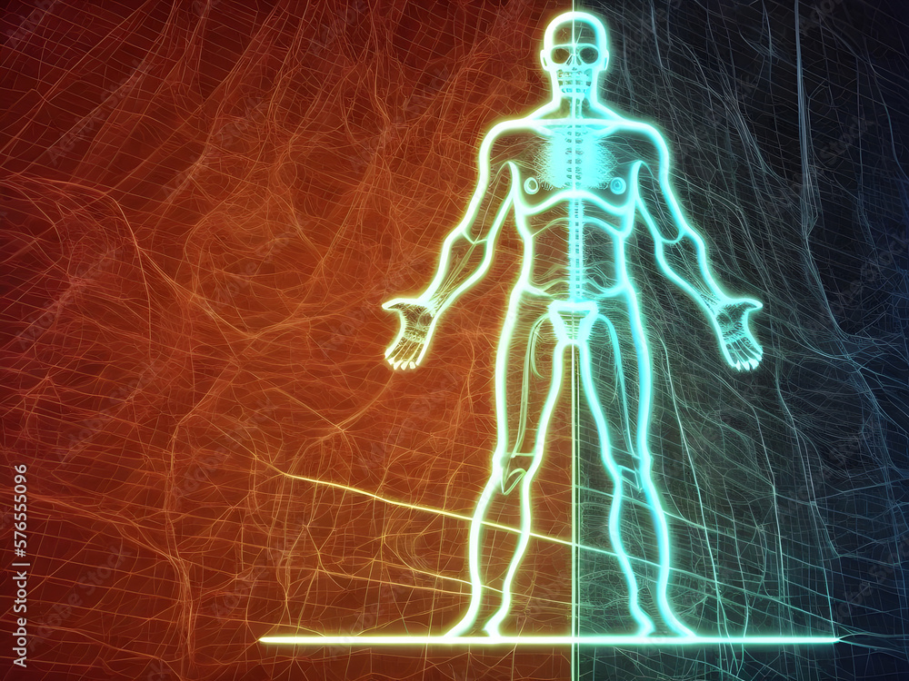 Dissecting the Human Body Through X-Ray With Generative Ai Technology ...