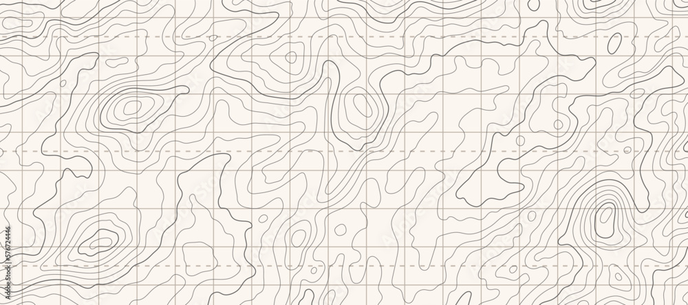 Topographic Map Patterns Topography Line Map Outdoor Vector Background Stock Vector Adobe Stock