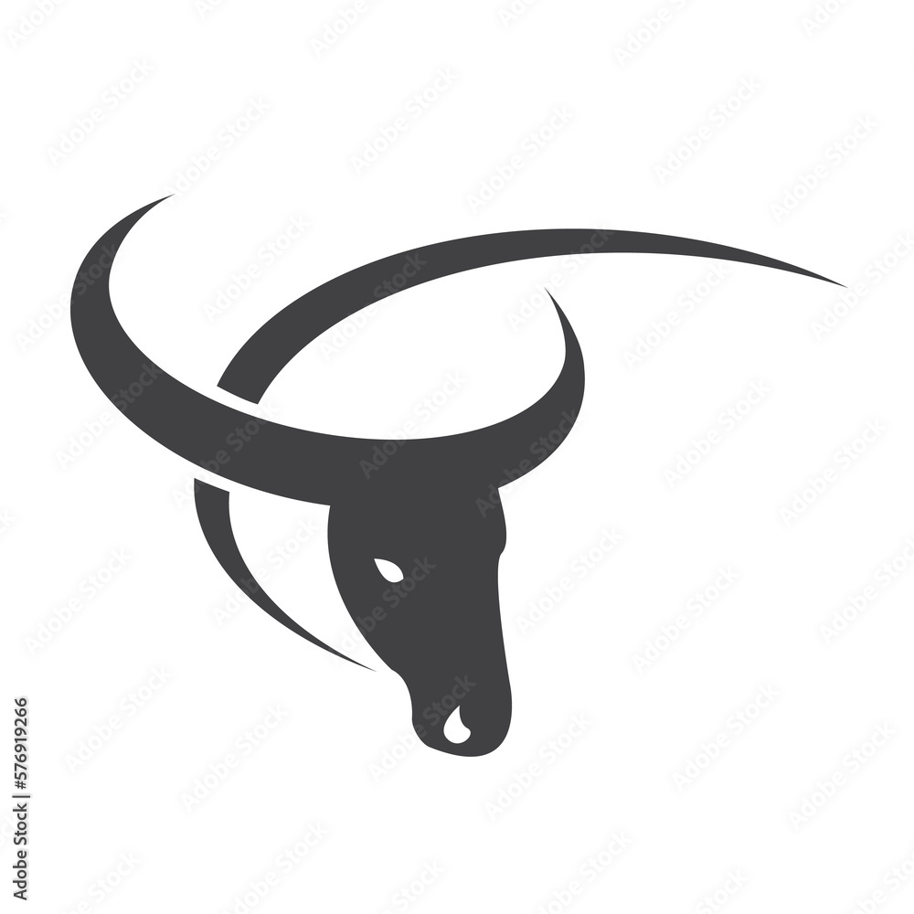 Buffalo design isolated on transparent background. Wild Animals. Stock ...
