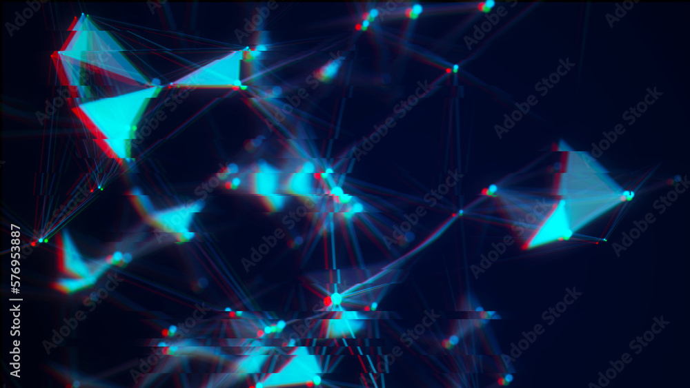 Distortion of the structure of the digital flow of a network connection ...
