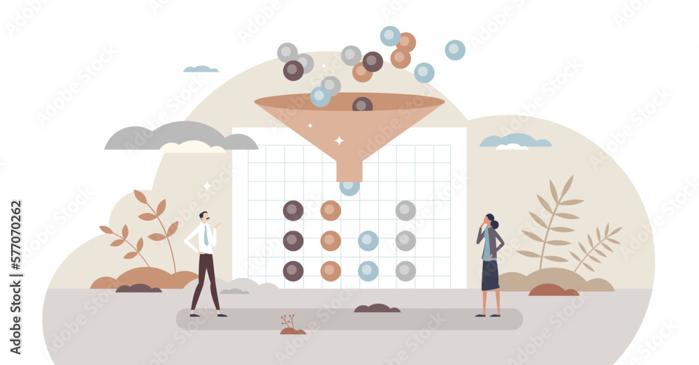 Data standardization with information sorting system tiny person ...