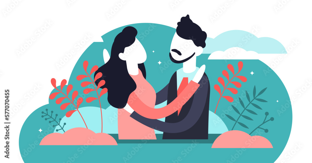 Hug illustration, transparent background. Flat tiny warm greeting ...