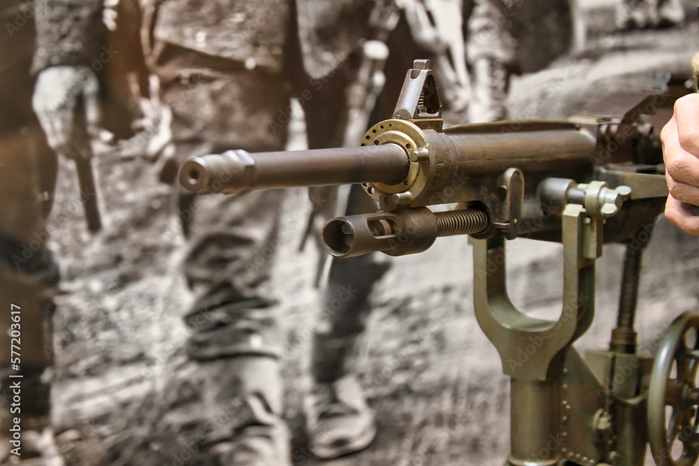 telescope death destruction machinery metallic vintage magazine warrior ...