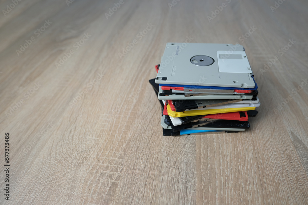 vintage retro electronic data storage devices, from the 80s, 90s flash ...