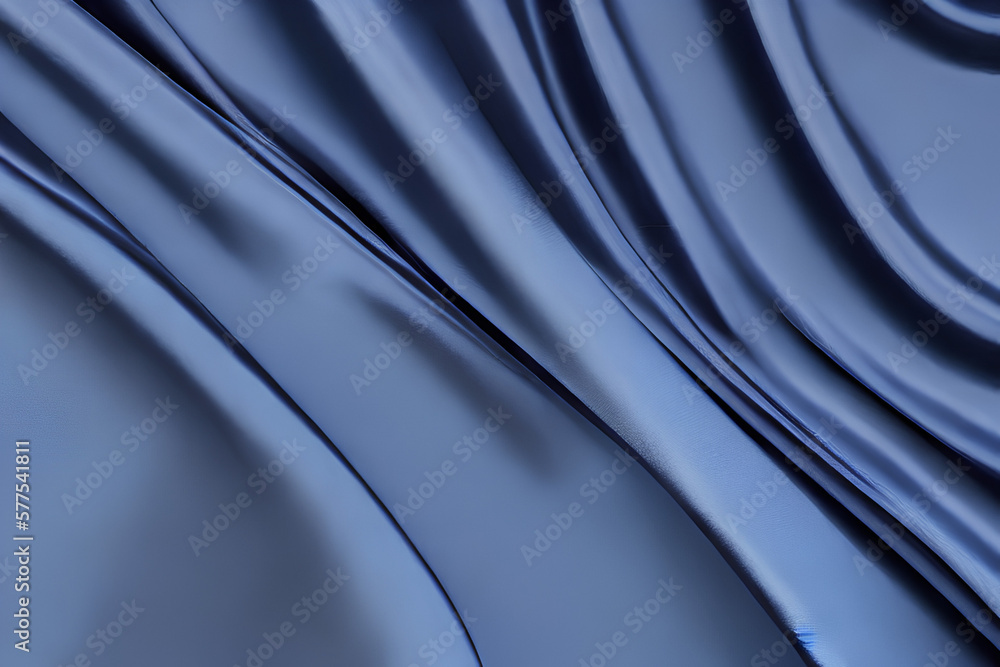 dark blue background. Silk satin. Navy blue colour. Elegant background ...