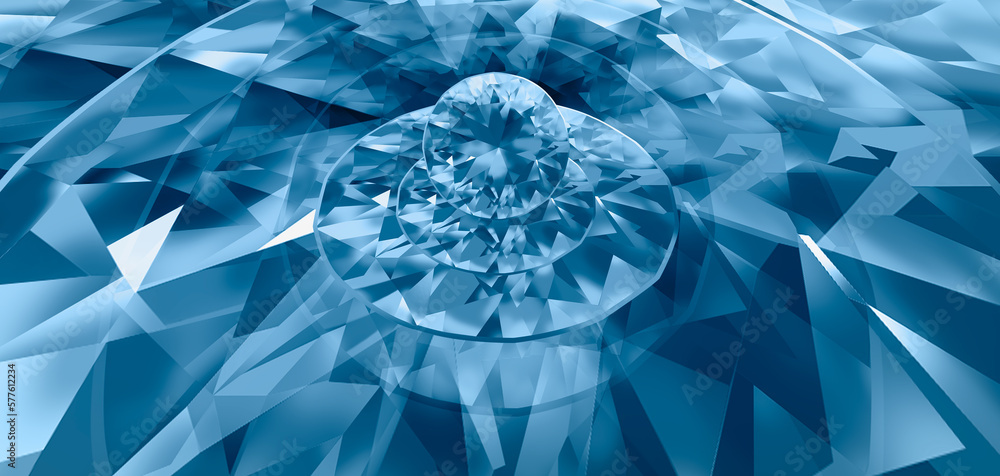 Blue diamond background Stock Illustration | Adobe Stock