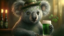 St. Patrick's Day Koala Bear Free Stock Photo - Public Domain Pictures