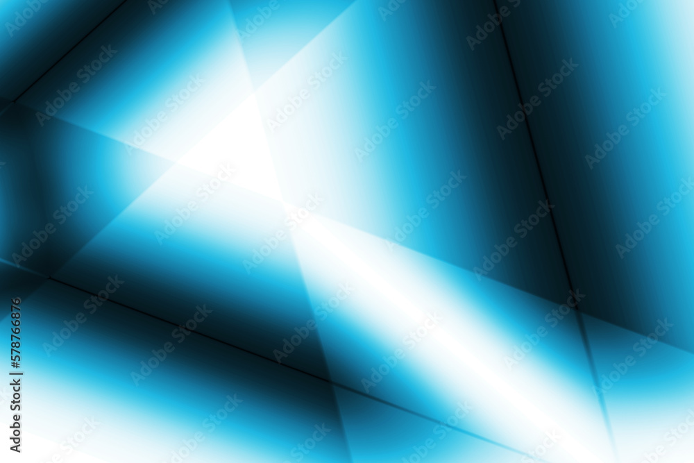 Illustration Stock Abstract shiny blue background design of geometric ...