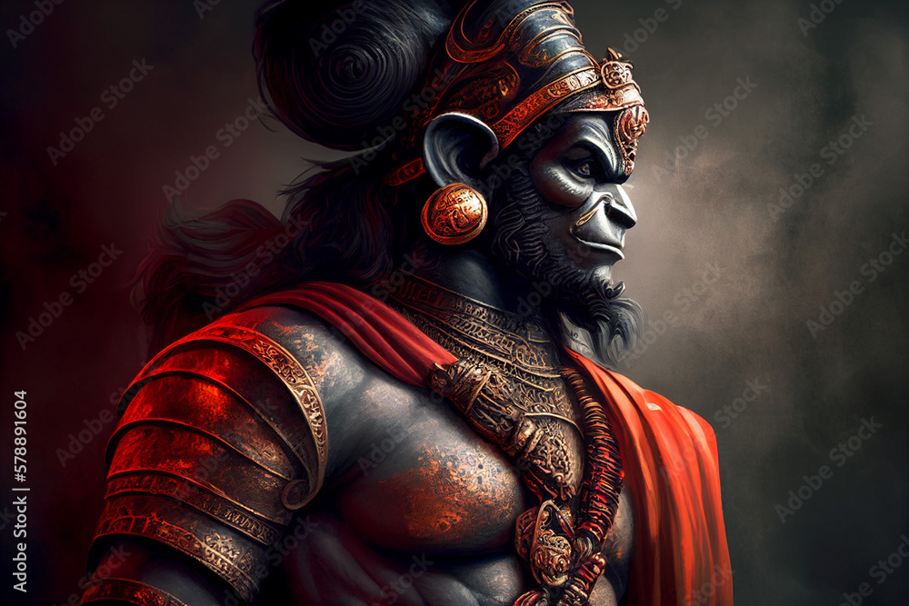 Hindu God Hanuman, Lord Hanuman, Hanumanji, Bajrangbali, Pawanputra ...