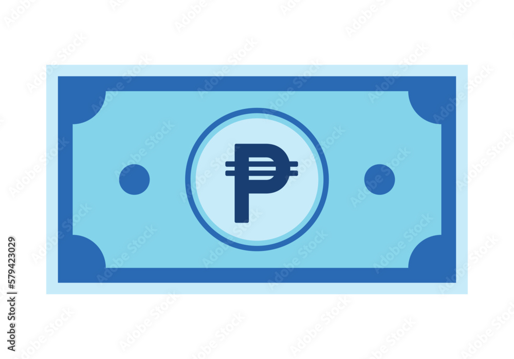 Peso Philippine Paper Money Currency Cash Icon Clipart Vector ...