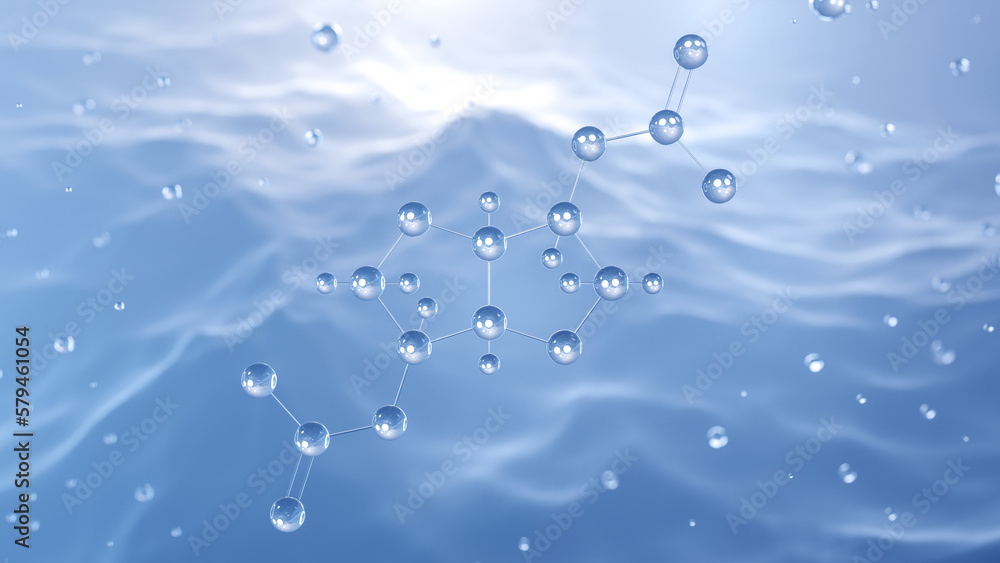 Isosorbide Dinitrate Molecular Structure 3d Model Molecule Nitrates