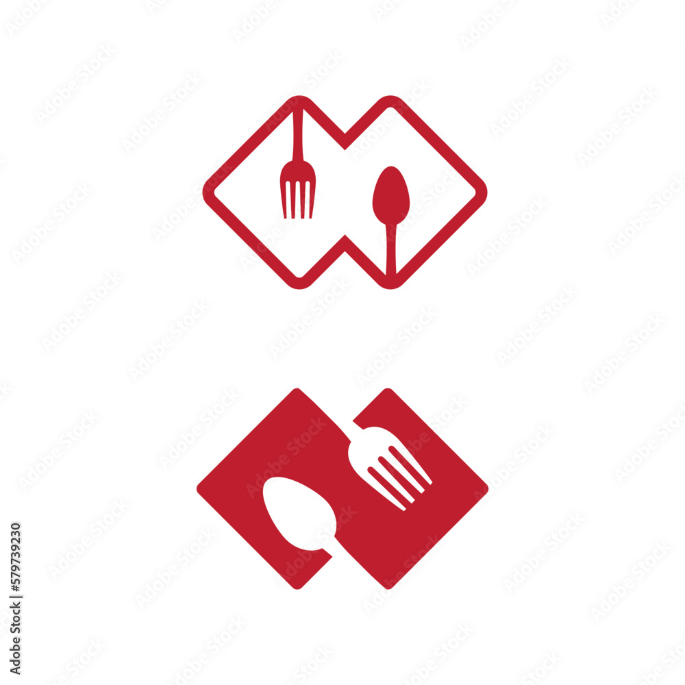 Vector de Stock spoon and cutlery vector illustration for an icon ...