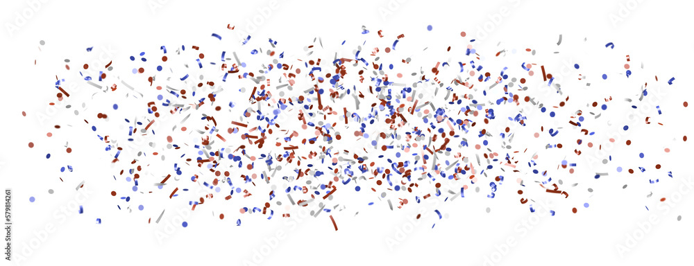 Confetti - Festive background with confetti in the shape of Confetti in ...