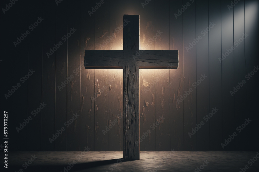 Cross of christian religion. orthodoxy and catholicism divine symbols ...