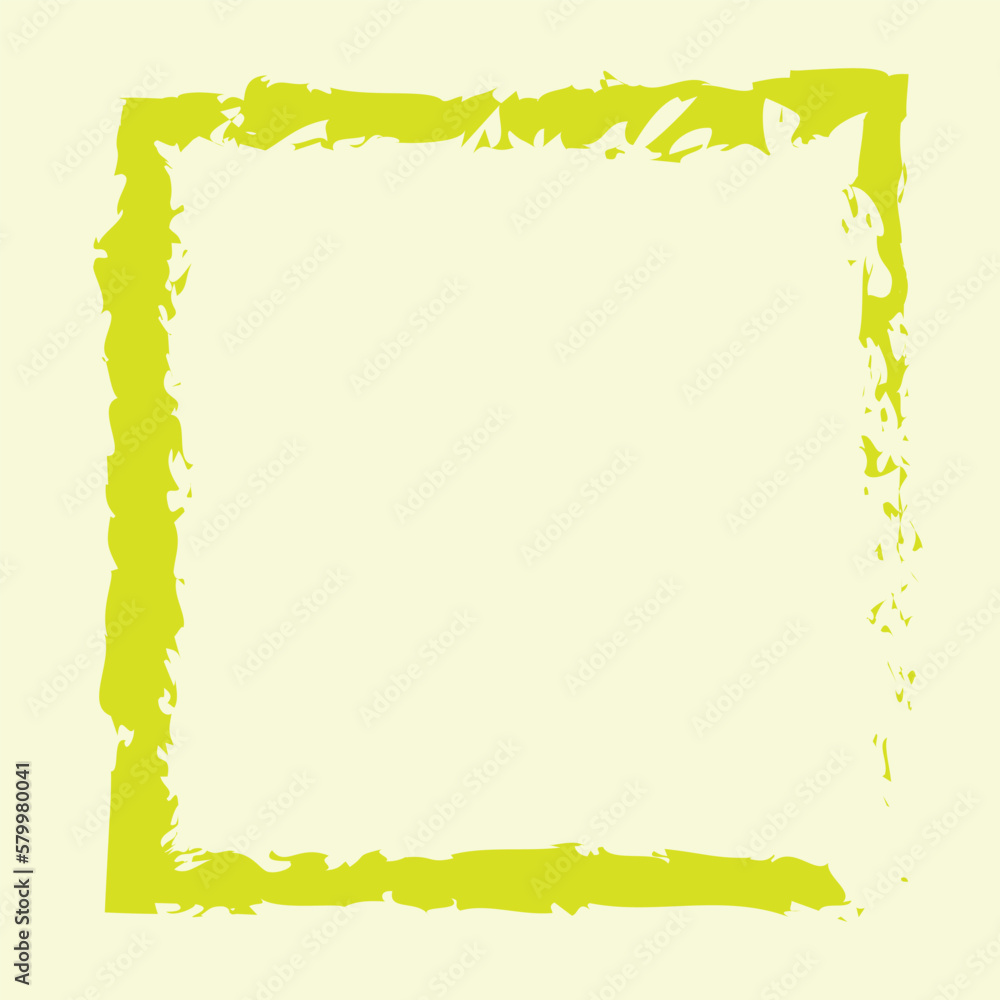 parrot green border frame vector file isolated Stock Vector | Adobe Stock