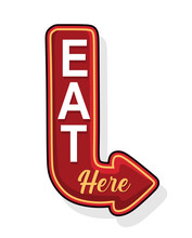 EAT Sign Free Stock Photo - Public Domain Pictures