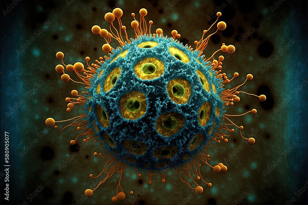 Medical Diagnosis: Disseminated Coccidioidomycosis - Close-up ...