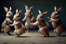 Easter Rabbit Musicians Free Stock Photo - Public Domain Pictures