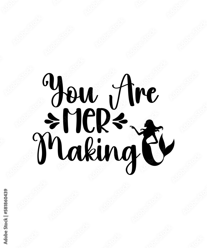 Vektor Mermaid SVG Bundle, cute mermaid, mermaid clipart, mermaid tail ...