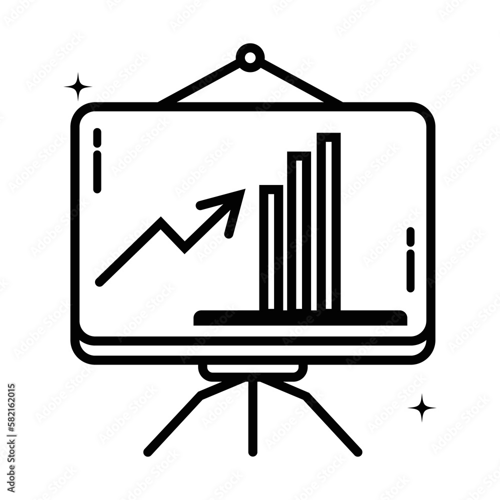 projection banner icon png image with transparent background Stock ...