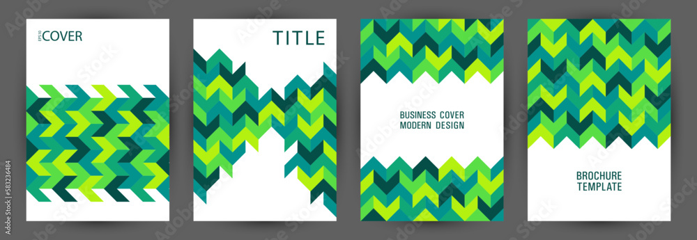 Office brand book front page mokup set A4 design. Bauhaus style ...