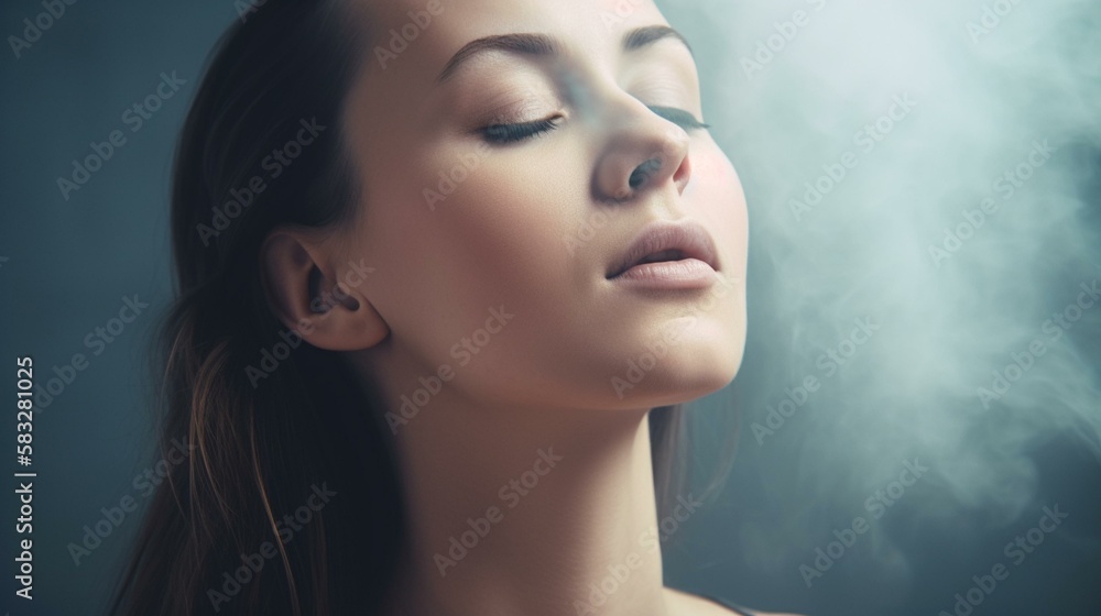 Focus on the sensation of the breath moving in and out of your body ...