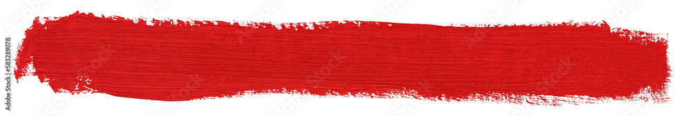 Red line of paint isolated on transparent background Stock Illustration ...