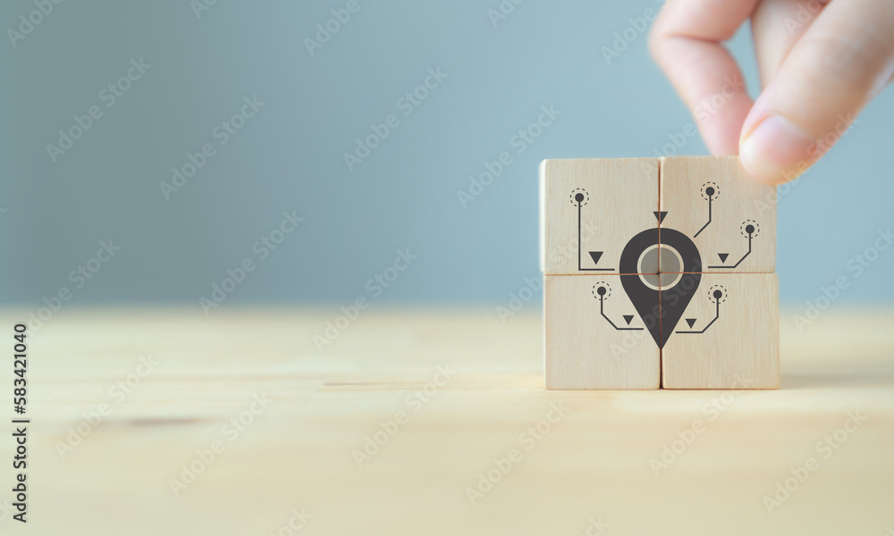 AI in logistics and supply chain management concept. More accurate ...