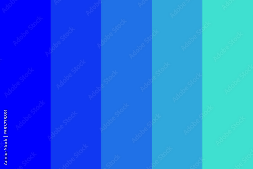 Blue and green shades color palette. Blue abstract background with ...