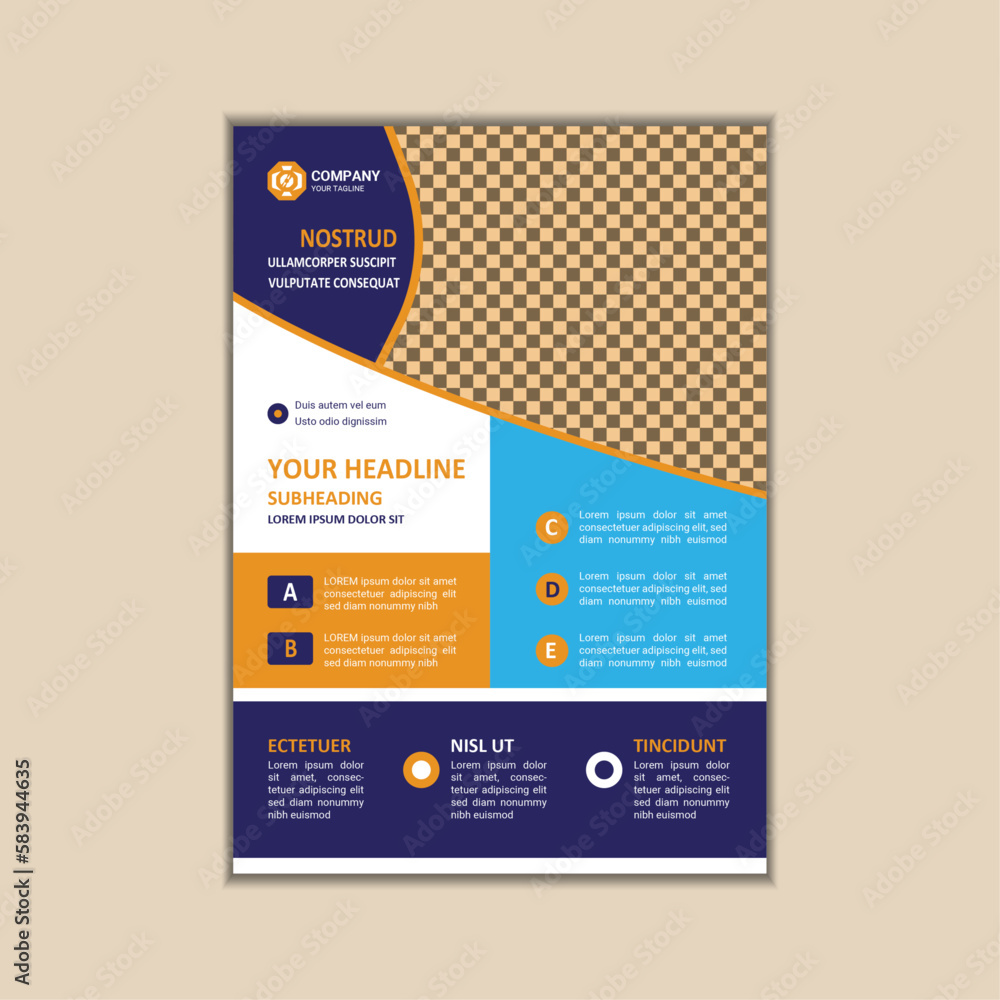 Modern Multipurpose Flyer Template - Fully Editable and Print Ready, A4 ...