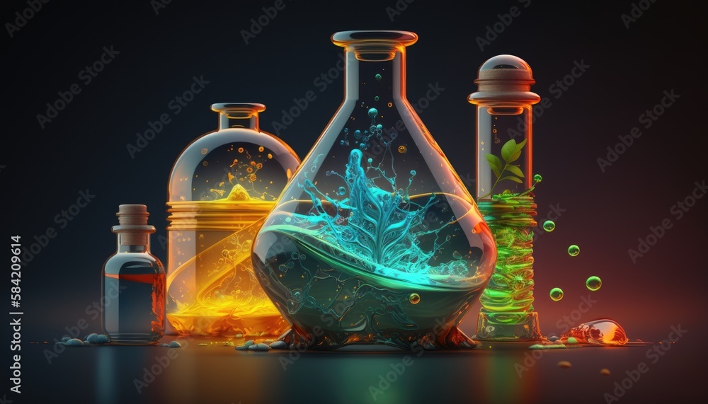 Science abstract background Stock Illustration | Adobe Stock