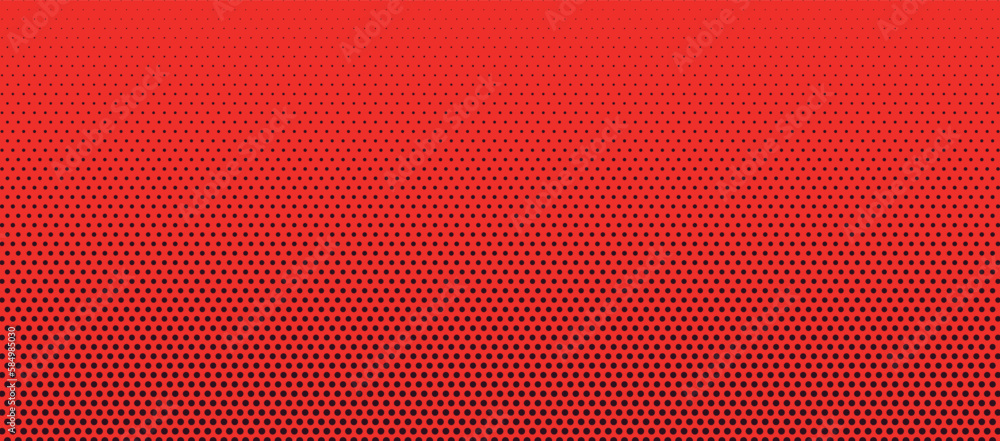 Color pop art retro background with halftone in comics style. Dotted ...